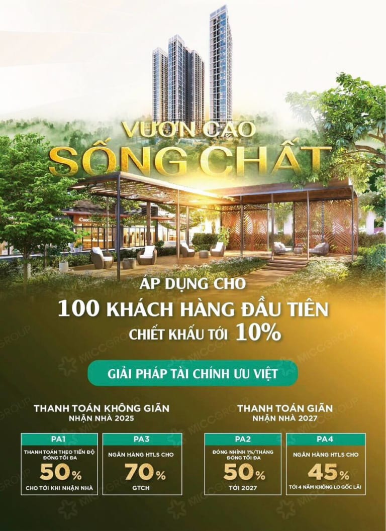Chính thức ra mắt tòa TC2 The Canopy - Vinhomes Smart City